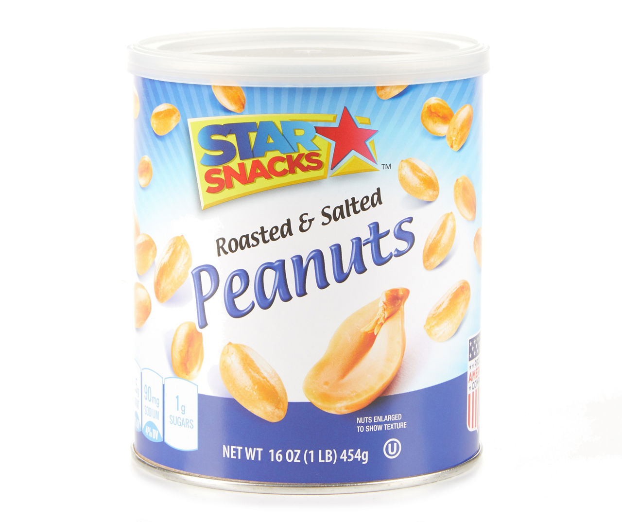 Star Snacks Roasted and Salted Peanuts, 16 Oz. | Big Lots
