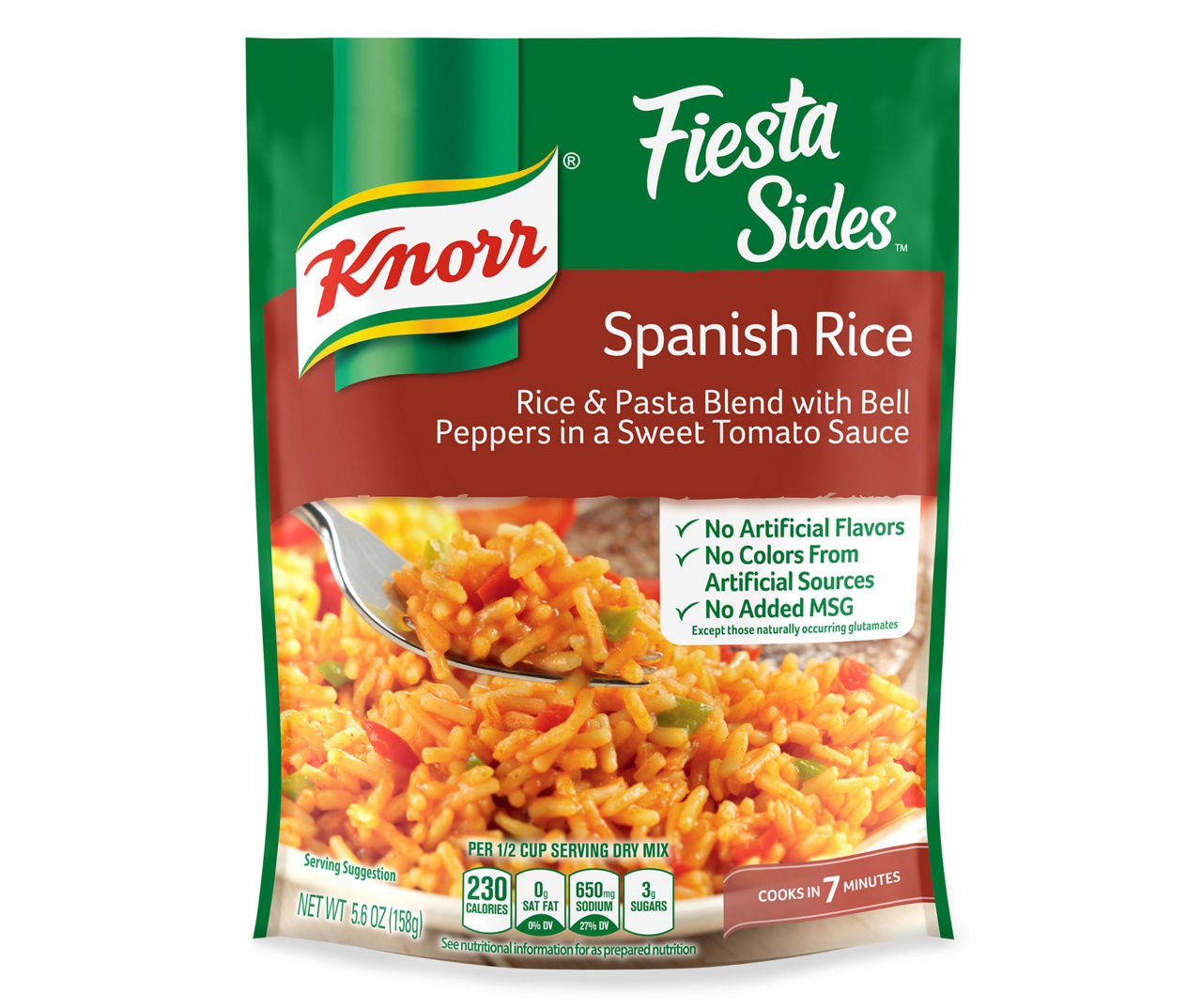 Knorr Fiesta Sides Yellow Rice Knorr Us Knorr Fiesta Spanish Rice & Pasta Side Dish Pack of 10 5 ...
