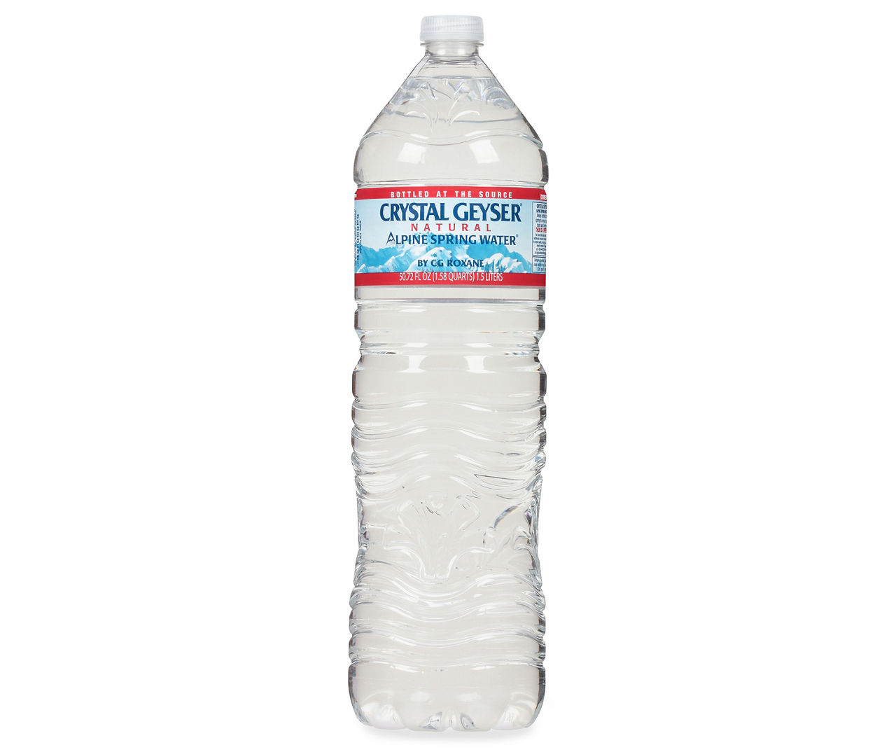 Crystal Geyser Crystal Geyser Natural Alpine Spring Water 1.5 L Plastic ...