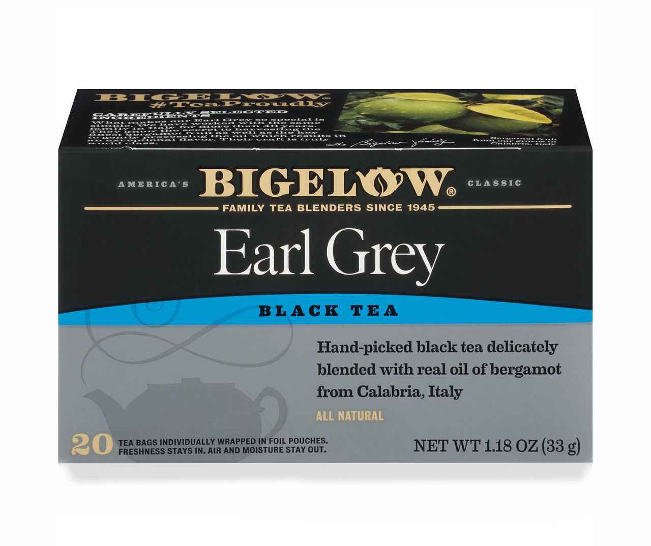 Bigelow Bigelow Tea Bags Earl Grey Black Tea 20 ea | Big Lots
