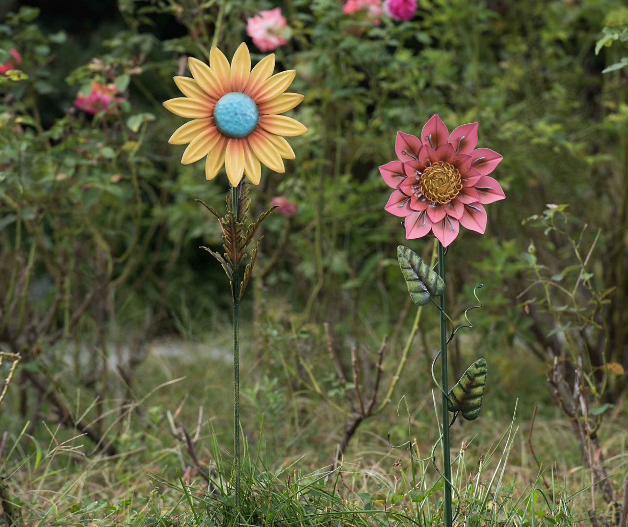 Flower Garden Stake 2-Piece Set | Big Lots