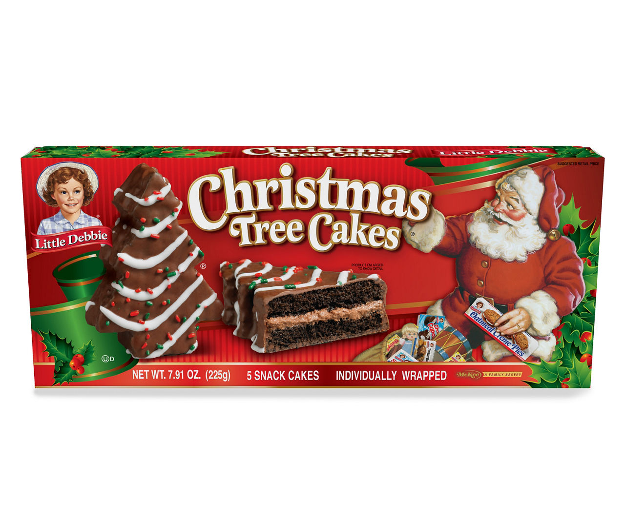 Little Debbie Chocolate Christmas Tree Cakes, 5-Count | Big Lots