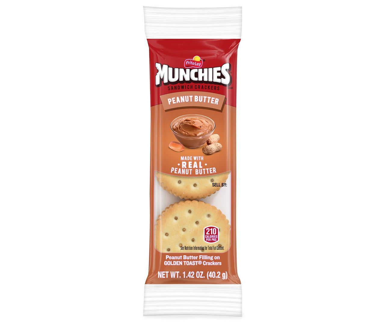 Munchies Munchies Sandwich Crackers Peanut Butter 1.42 Oz | Big Lots