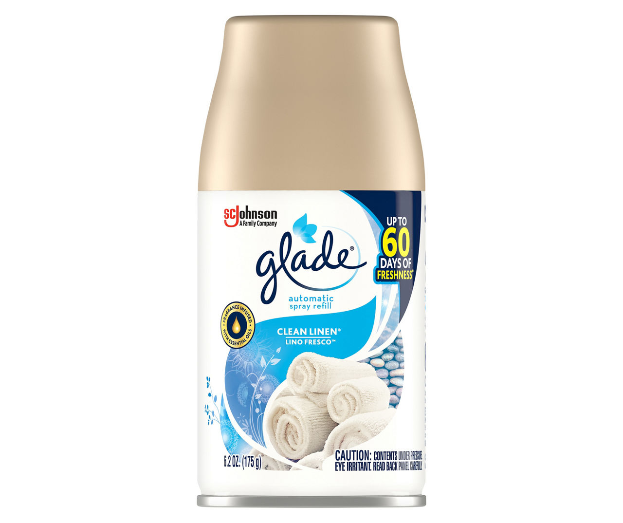Glade Clean Linen Automatic Spray Refill, 6.2 Oz. | Big Lots