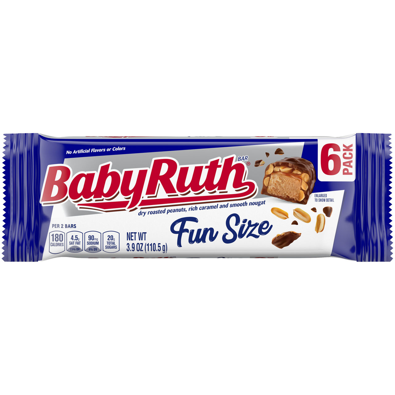 Baby Ruth Baby Ruth Bar Fun Size 3.90 oz | Big Lots