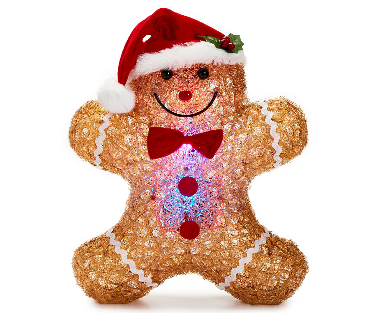 Winter Wonder Lane Light Up Acrylic Gingerbread Man | Big Lots