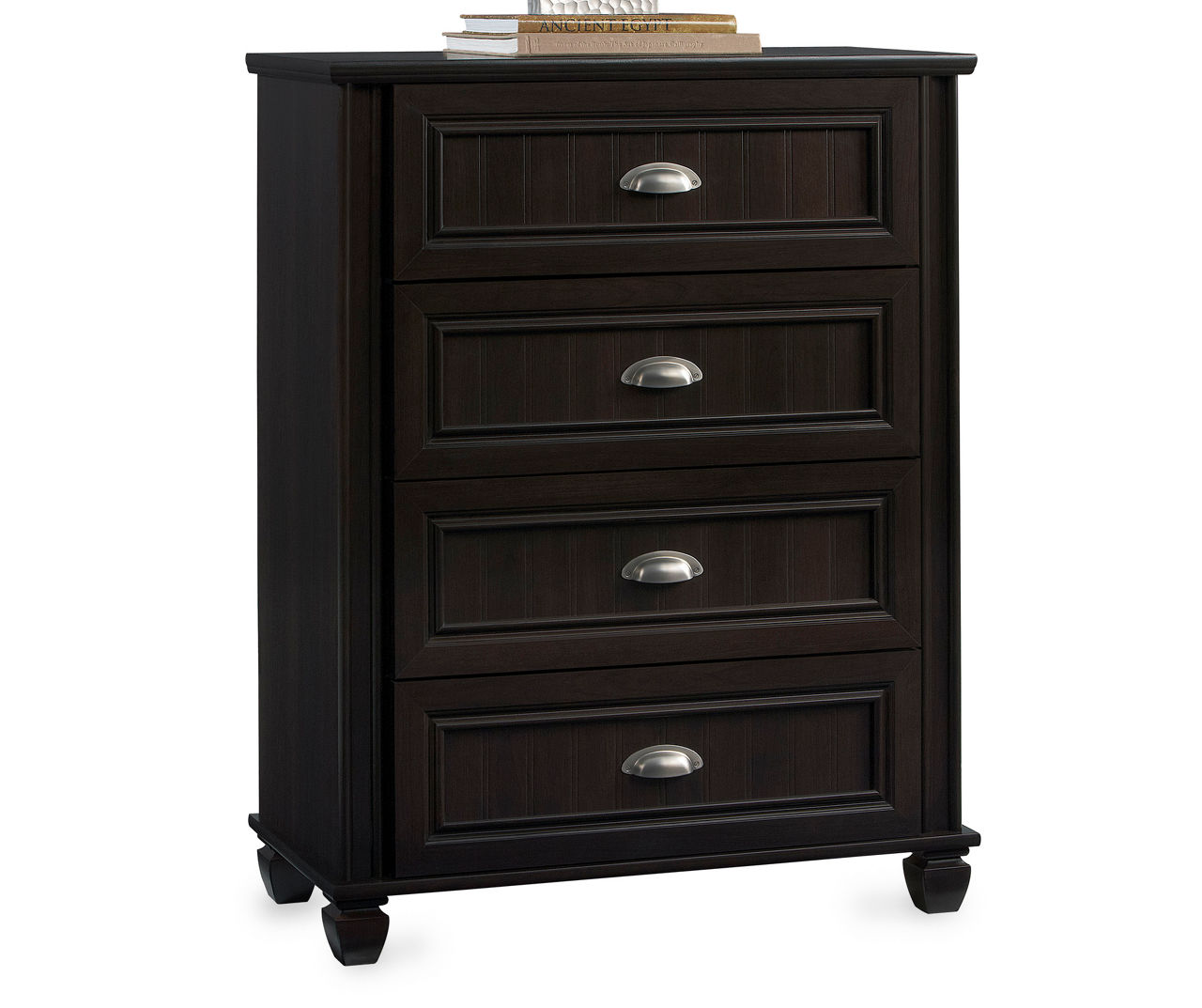Ameriwood 4-Drawer Dark Russet Cherry Chest | Big Lots