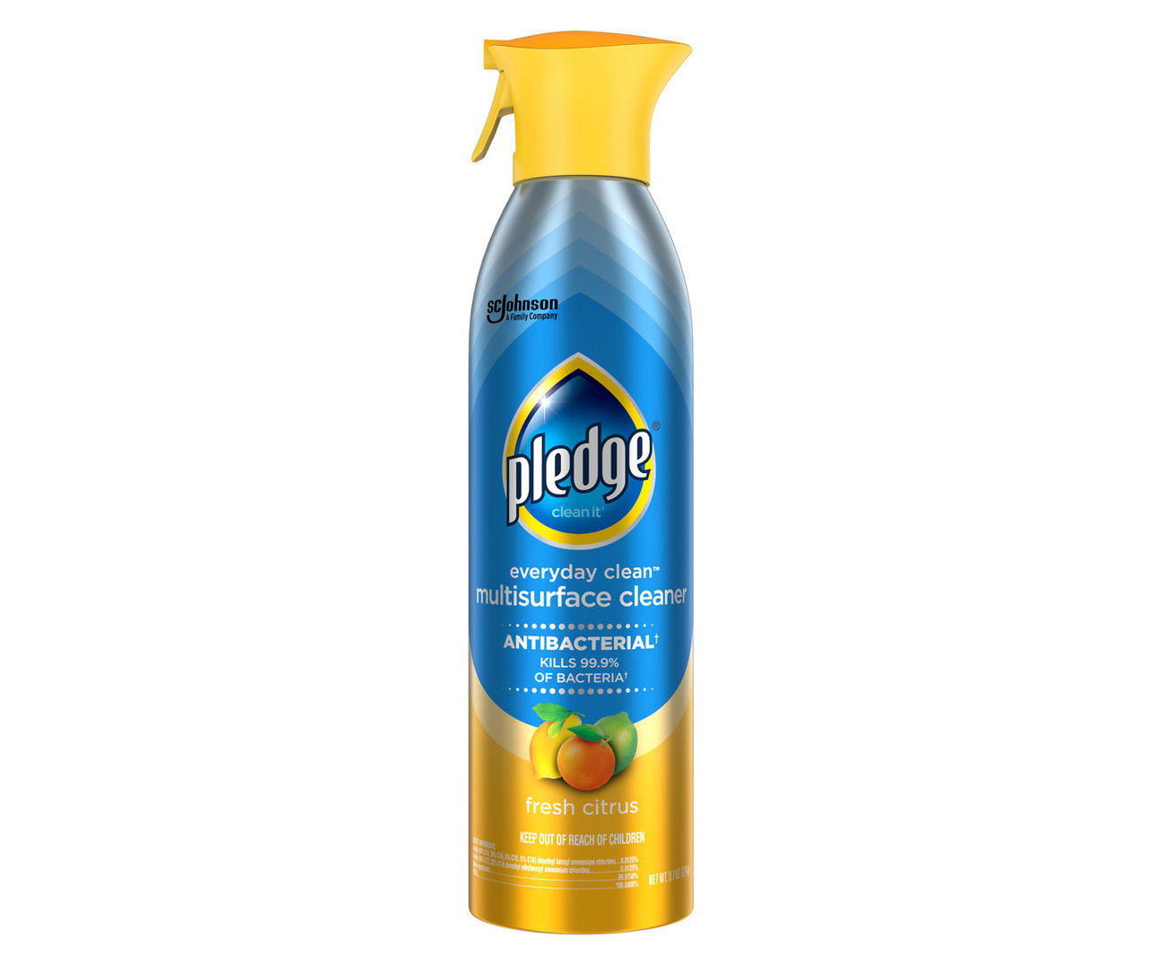 Pledge Pledge Antibacterial Multisurface Cleaner Spray, Fresh Citrus ...