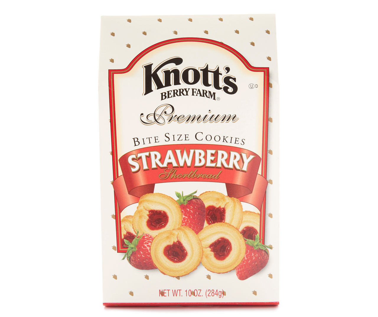 Knott's Berry Farm Strawberry Bite Size Shortbread Cookies, 10 Oz ...