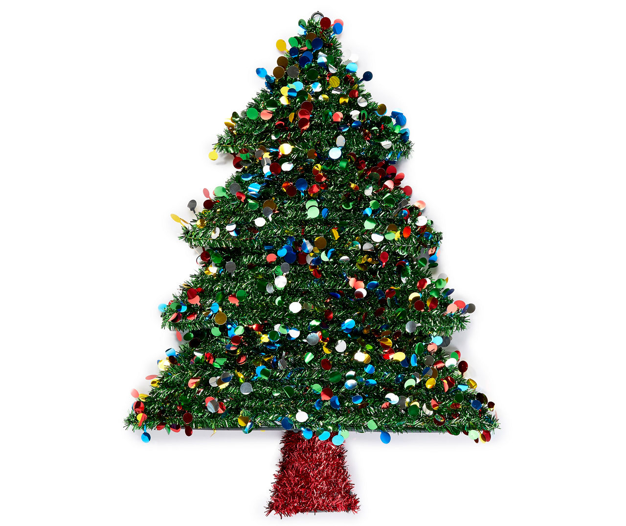 Winter Wonder Lane Tree Tinsel Wall Decor | Big Lots