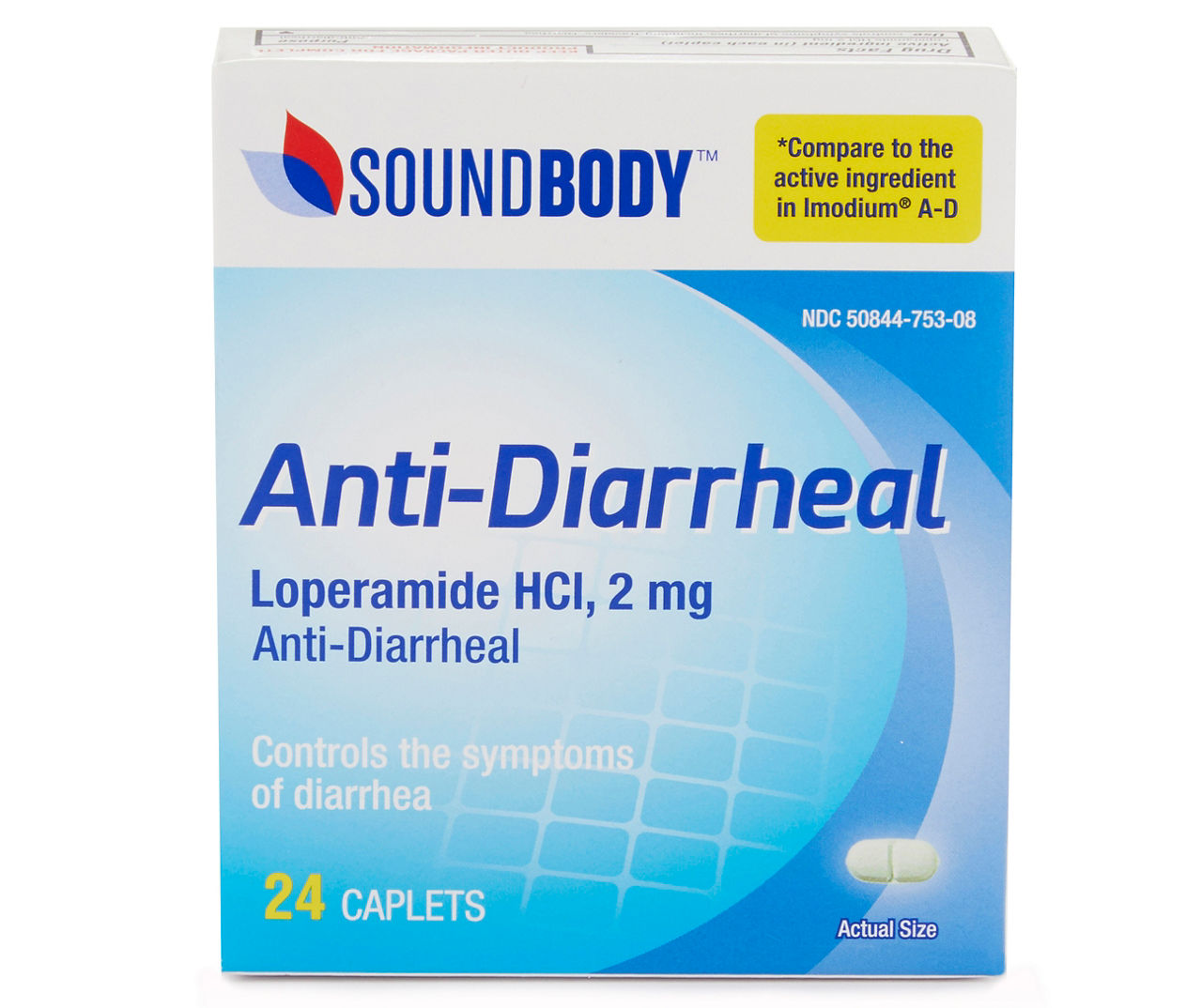 Quality Plus Anti-Diarrheal 2 Mg Caplets, 24-Count | Big Lots