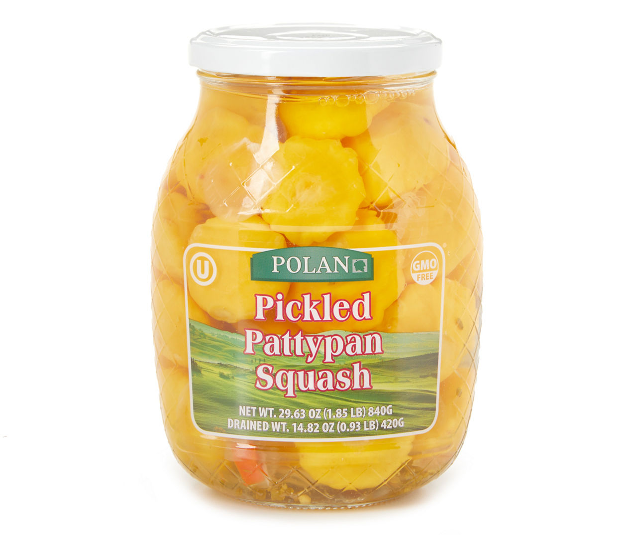 Polan Pickled Pattypan Squash, 29.63 Oz. | Big Lots