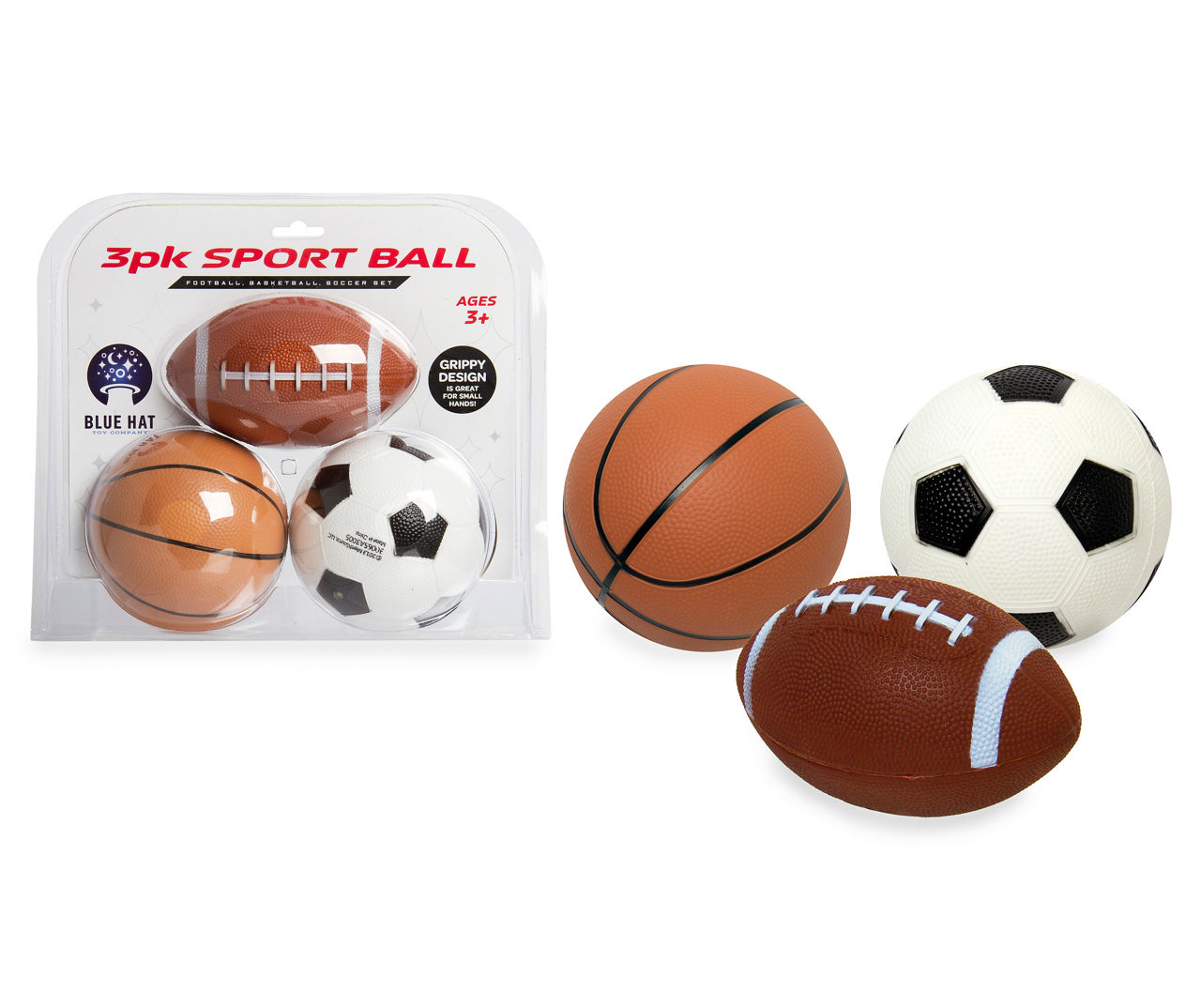 Mini Sports Ball 3-Piece Set | Big Lots