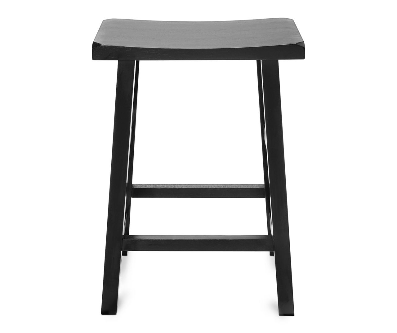24 Wooden Saddle Barstool Big Lots