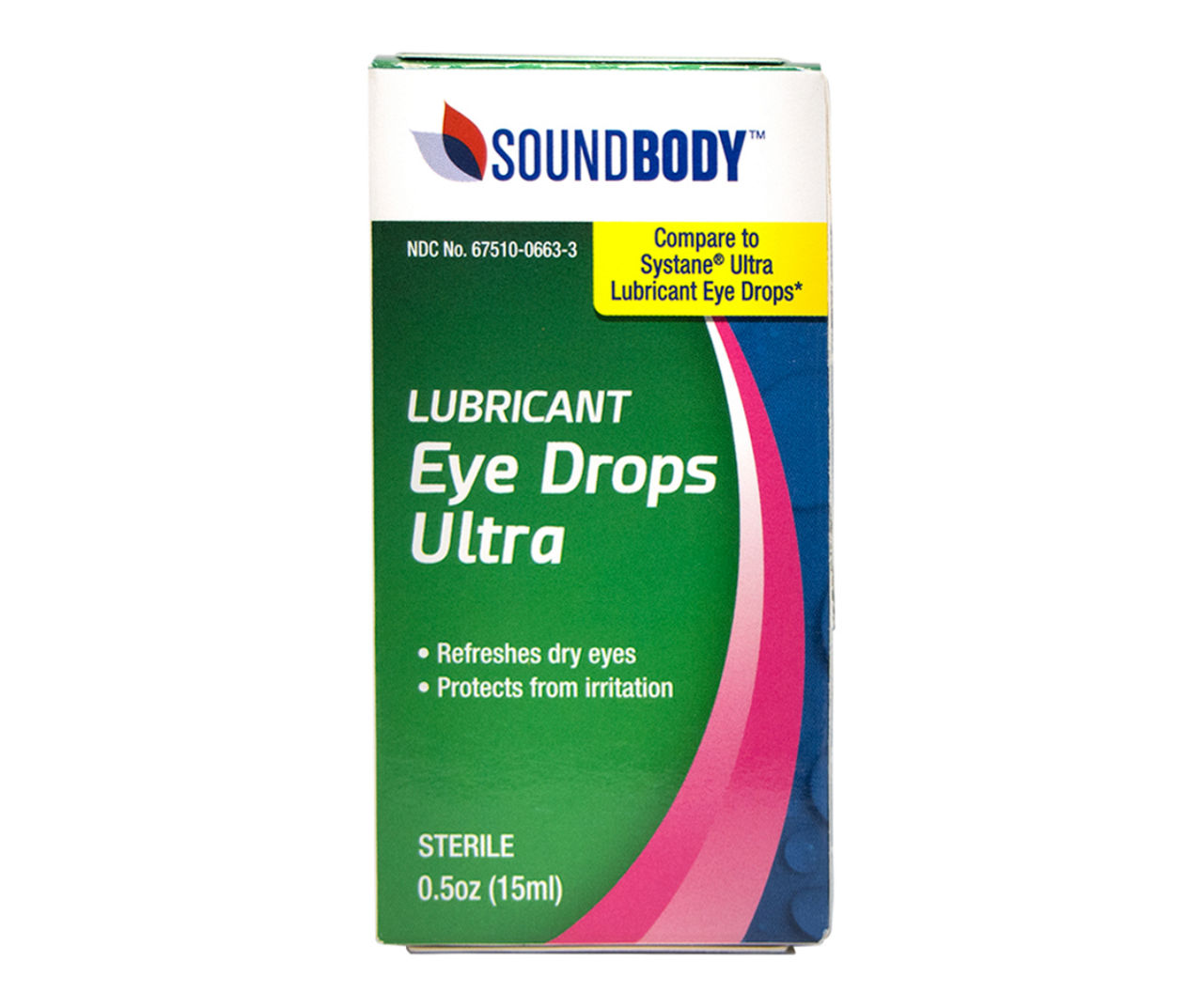 Sound Body Sterile Advanced Relief Eye Drops, 0.5 Oz. | Big Lots