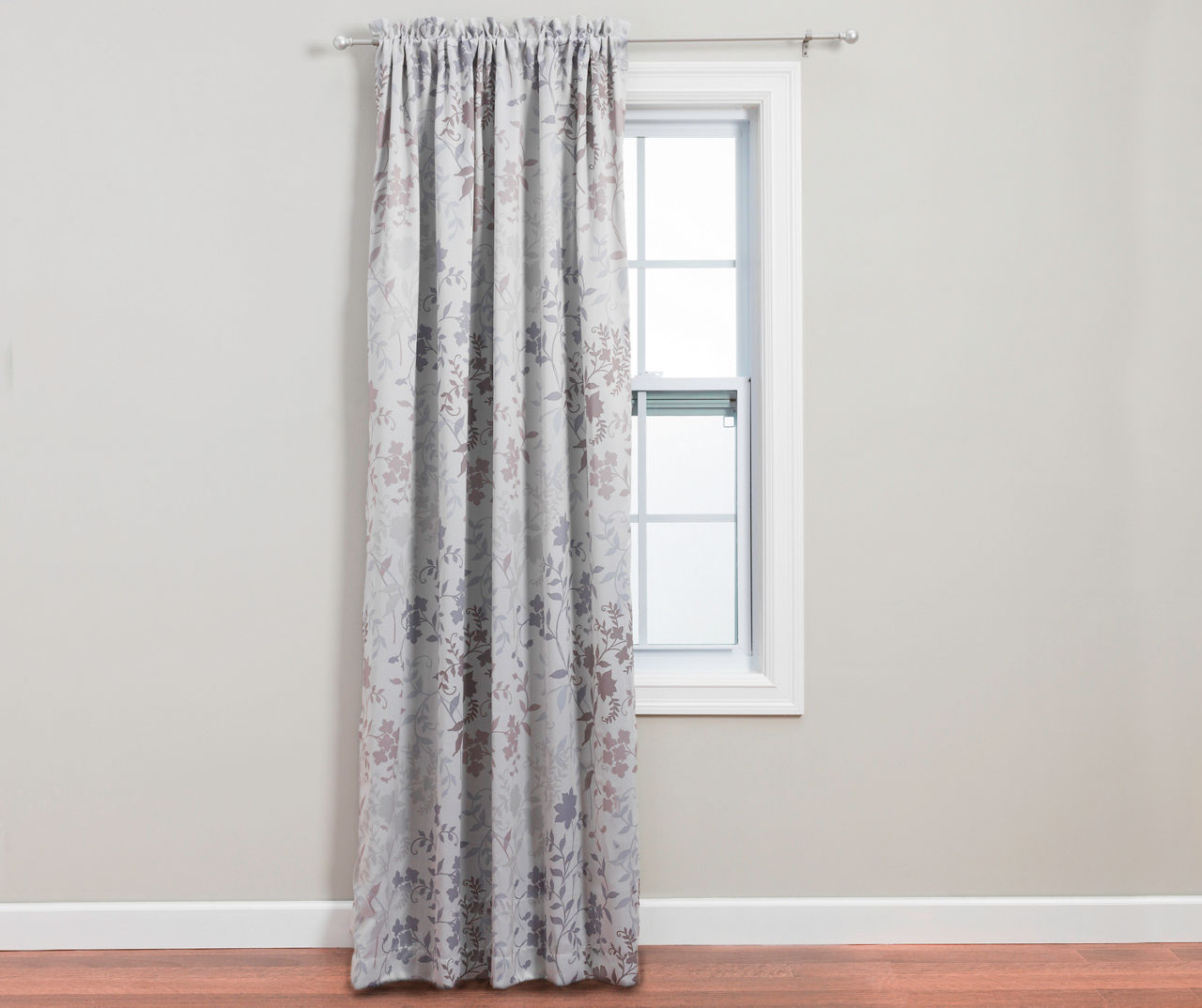 No. 918 Stone Ashlyn Room Darkening Curtain Panel, (84") | Big Lots