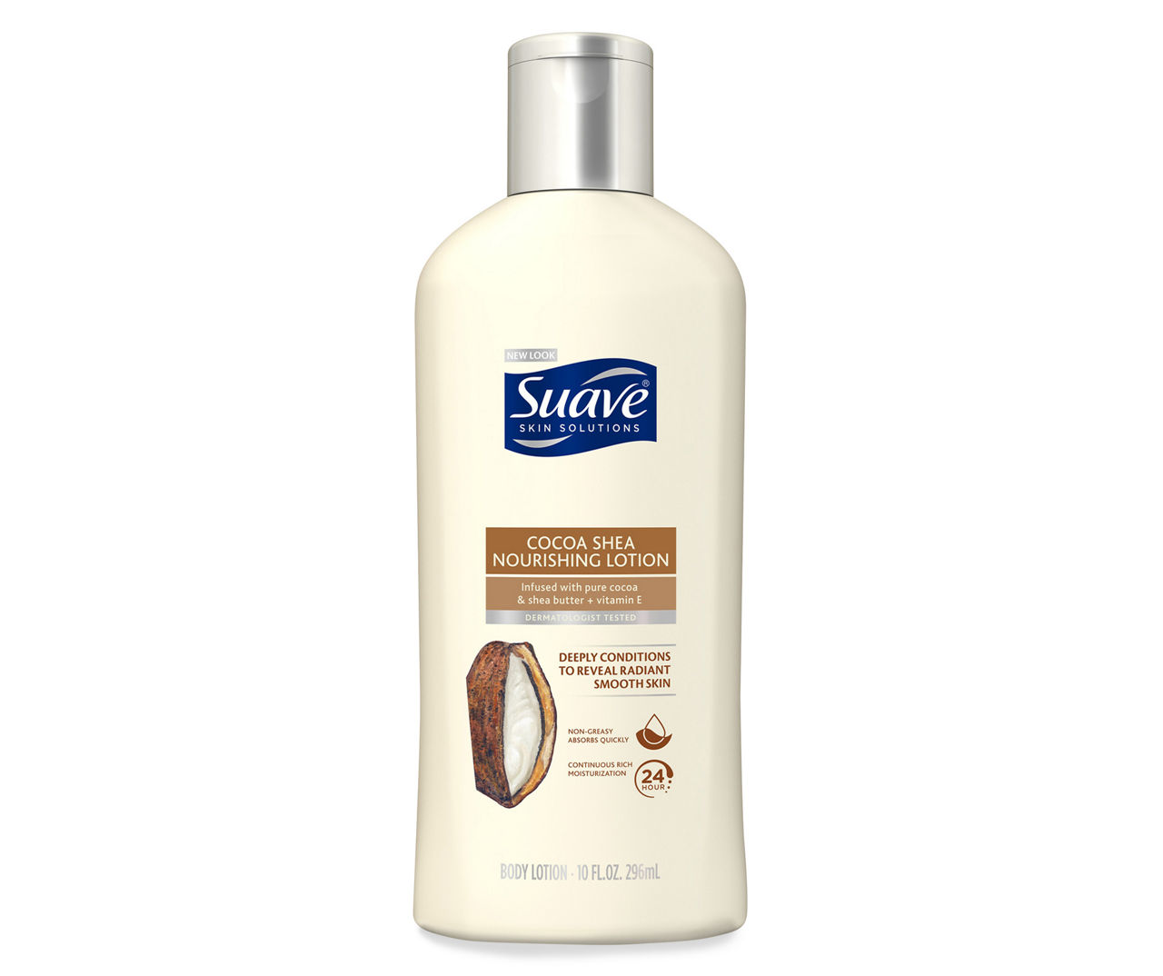 Suave Suave Skin Solutions Body Lotion Cocoa Butter & Shea, 10 oz | Big ...