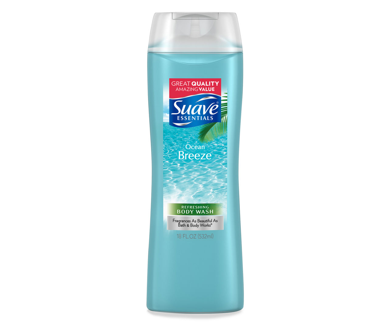 Suave Essentials Ocean Breeze Body Wash, 18 Oz. | Big Lots