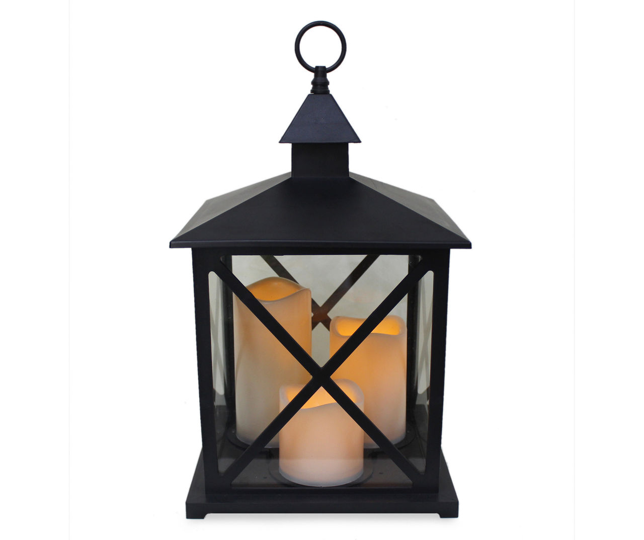 Wilson & Fisher 3-Candle LED Lantern | Big Lots