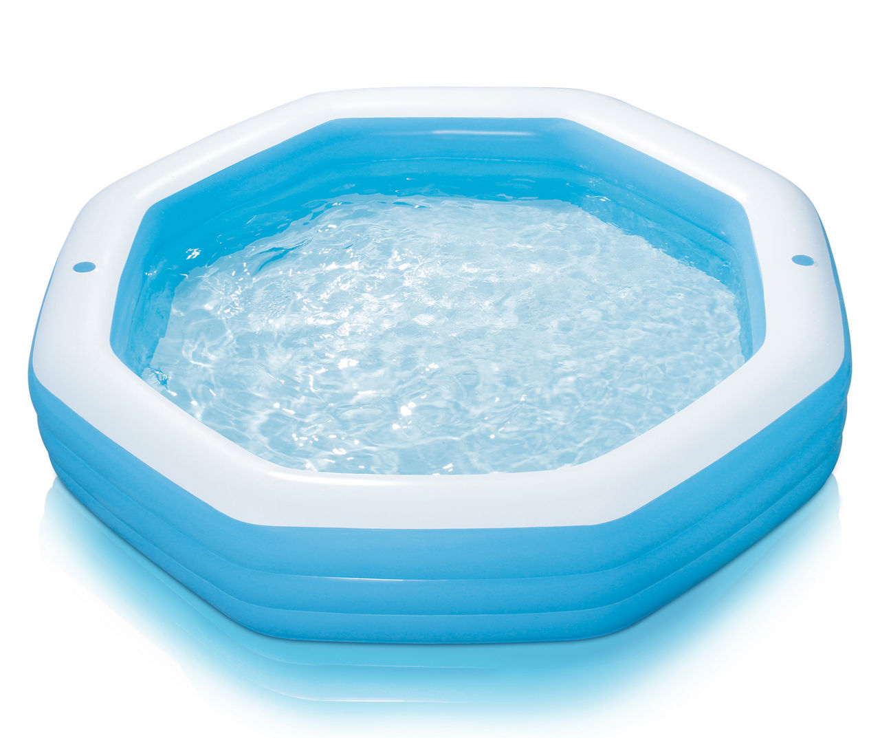 Summer Waves 10' Octagonal Inflatable Family Pool | Big Lots