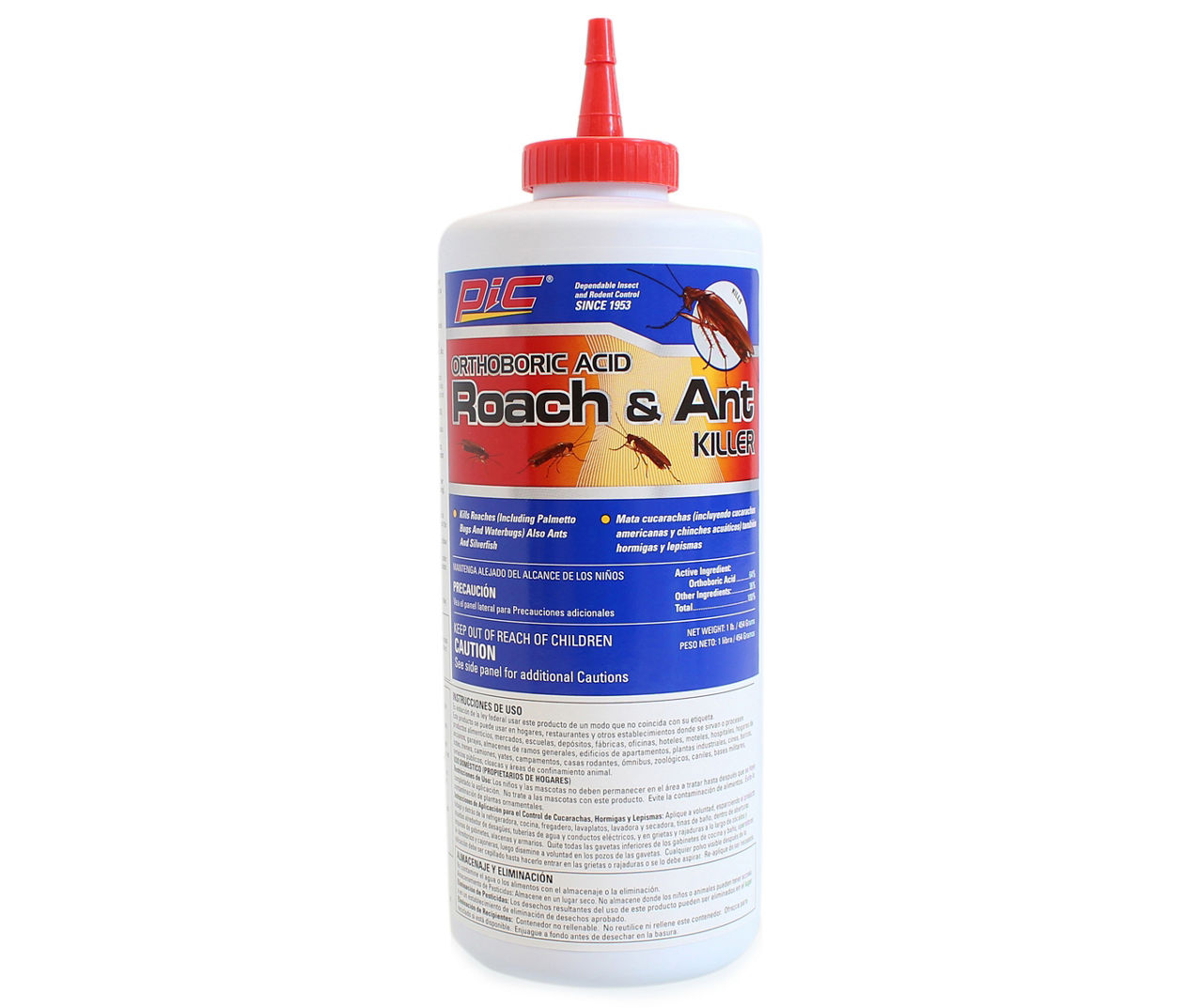PIC Orthoboric Acid Roach & Ant Killer, 16 Oz. | Big Lots