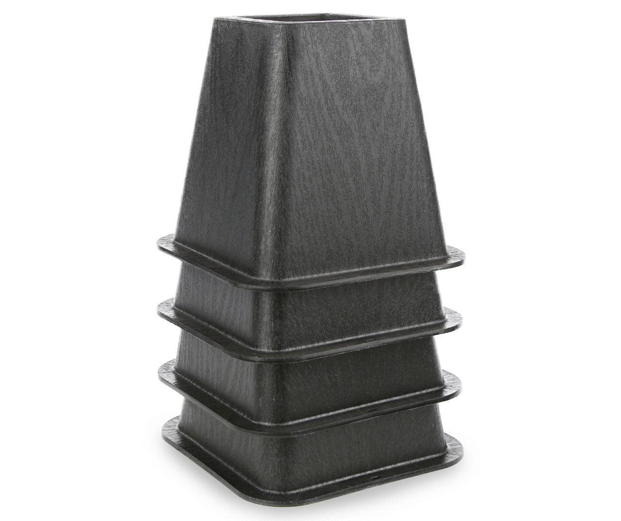 Merrick Black Bed Risers, 4-Pack | Big Lots