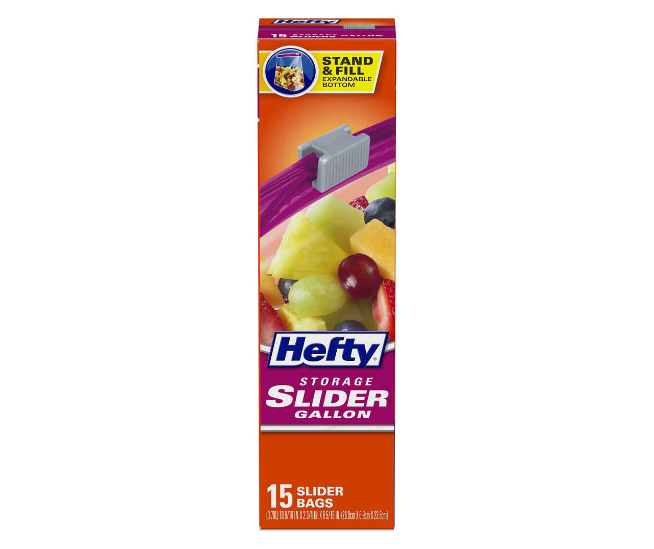 Hefty Hefty Gallon Storage Slider Bags 15 ea | Big Lots