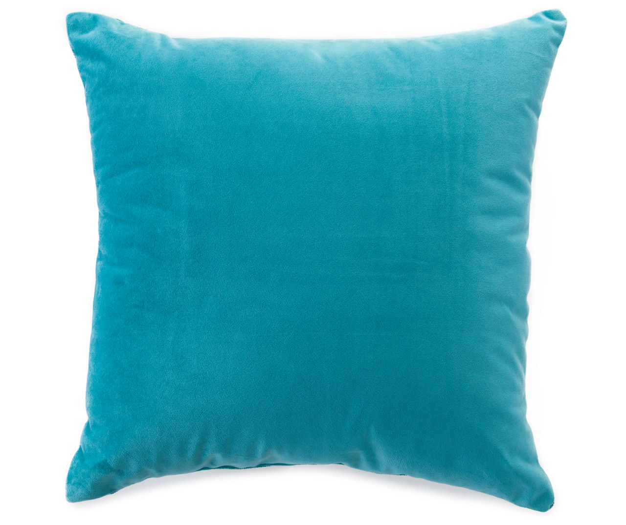 Turquoise Chenille Throw Pillow | Big Lots