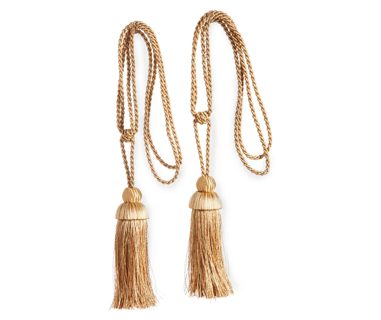 Kenney Gold Curtain Tiebacks, 2-Pack | Big Lots