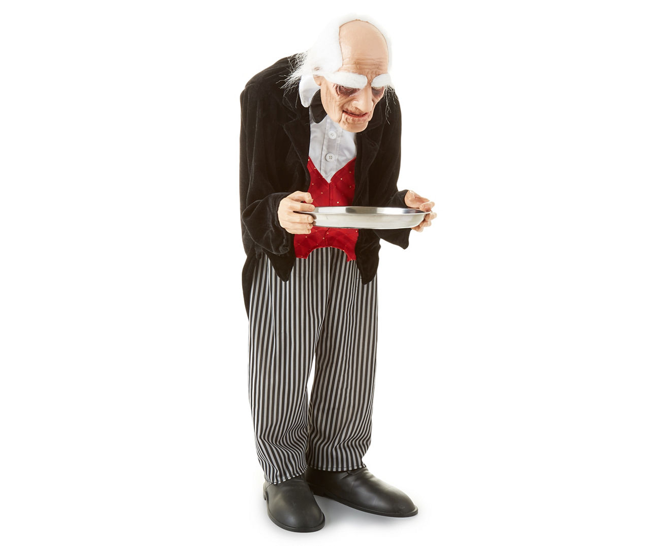 36" Animated Butler with Serving Tray | Big Lots
