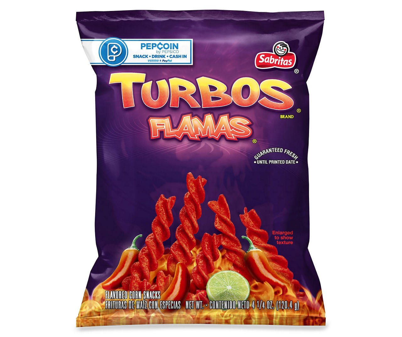 Sabritas Sabritas Corn Snacks Turbos Flamas Flavored 4.25 Oz | Big Lots