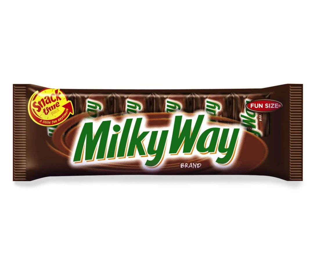 Milky Way MILKY WAY Milk Chocolate Candy Bars Bulk Pack, 3.36 oz, (Pack ...
