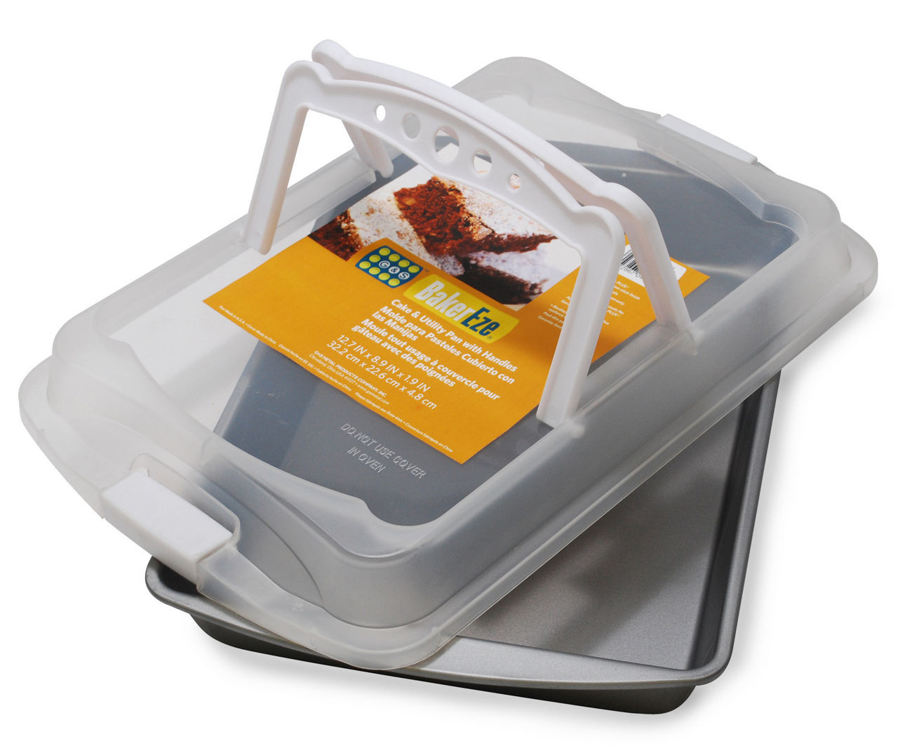 BakerEze Non-Stick Cake & Utility Pan with Lid | Big Lots