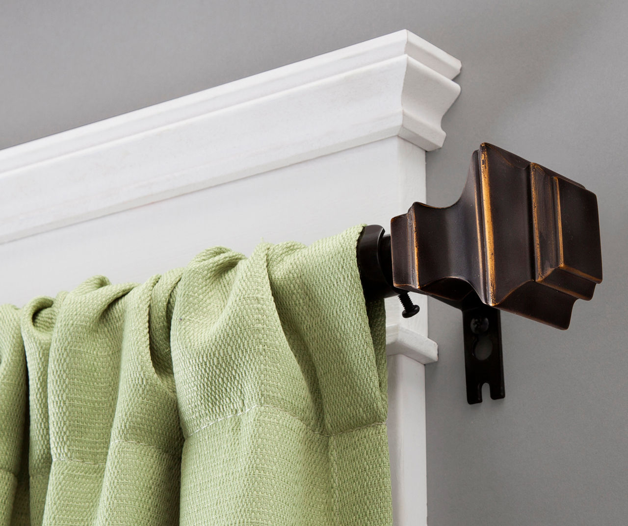 Living Colors Square Curtain Rod, (36" - 66") | Big Lots