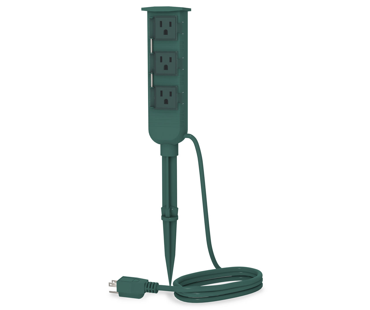 Stanley Plug Bank Mini 3-Outlet Power Stake | Big Lots