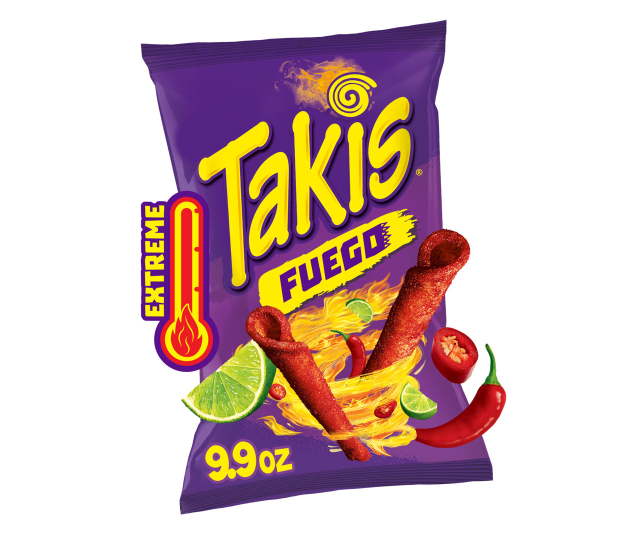 Takis Fuego Hot Pepper & Lime Tortilla Chips, 9.9 Oz. | Big Lots
