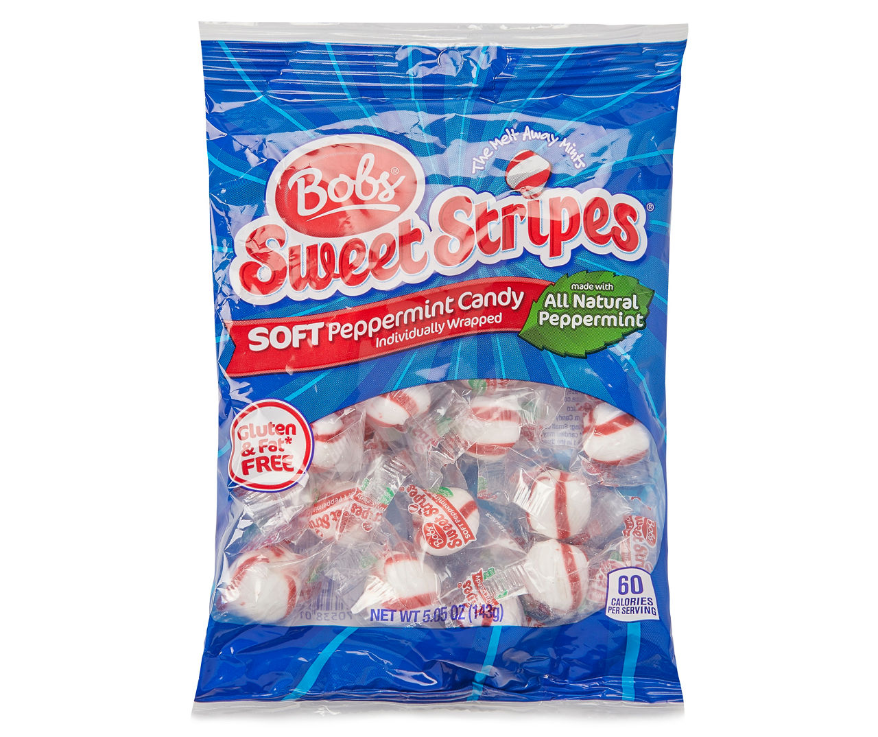 Bob’s BOBS SWEET STRIPES Soft Peppermint Candy 5.05 oz. Bag | Big Lots