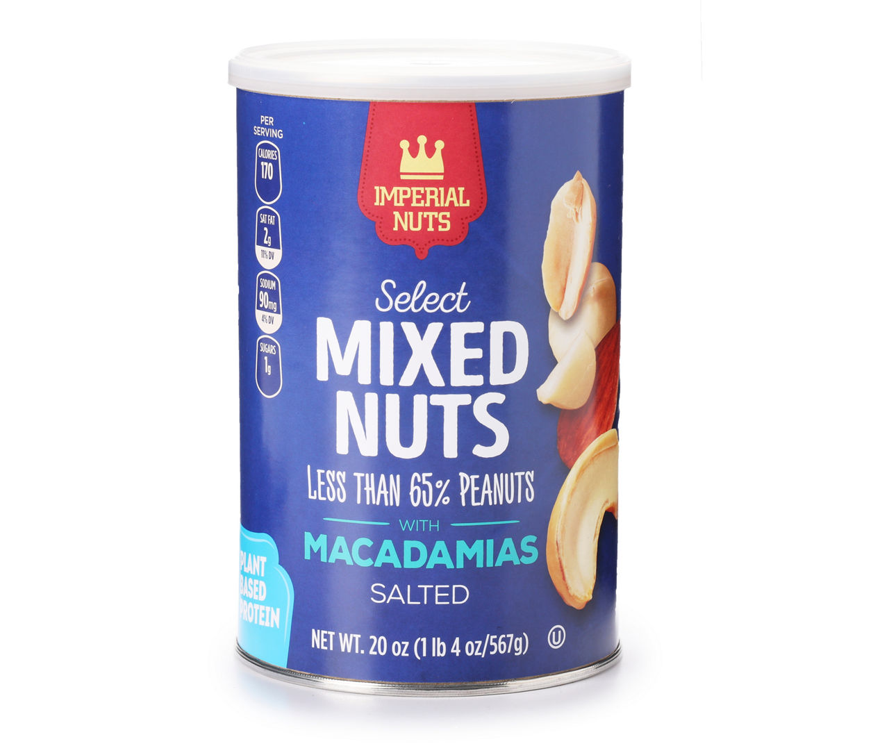Imperial Nuts Select Salted Mixed Nuts with Macadamias, 20 Oz. | Big Lots