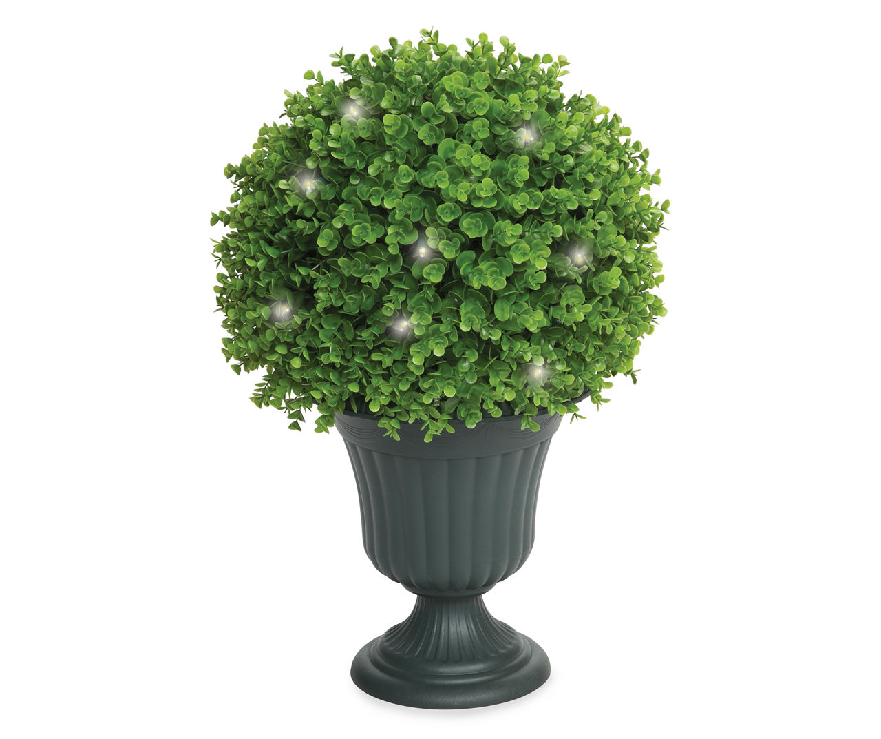 Wilson & Fisher Round Pre-Lit LED Topiary Bush, (25") | Big Lots