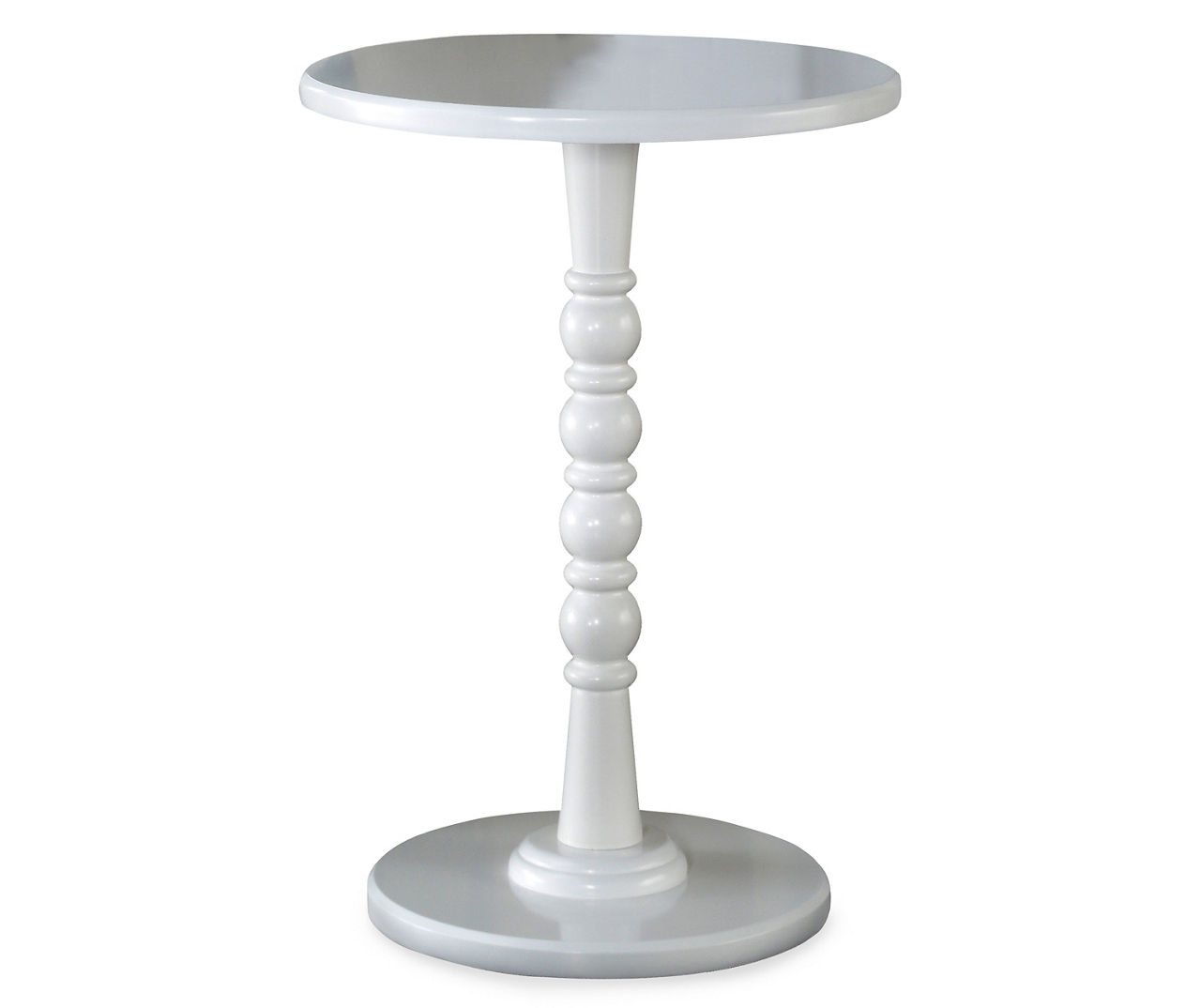 White Round Accent Table | Big Lots