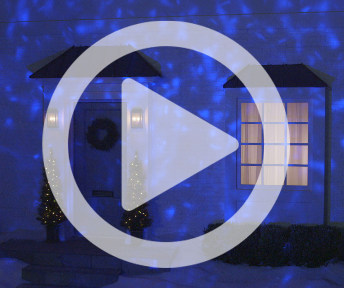 Lightshow Icy Blue LED Kaleidoscope Projection Lights | Big Lots