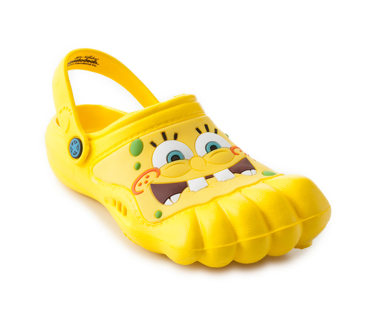 SpongeBob SquarePants Kids' Yellow Activity Clogs, Size 13/1 | Big Lots