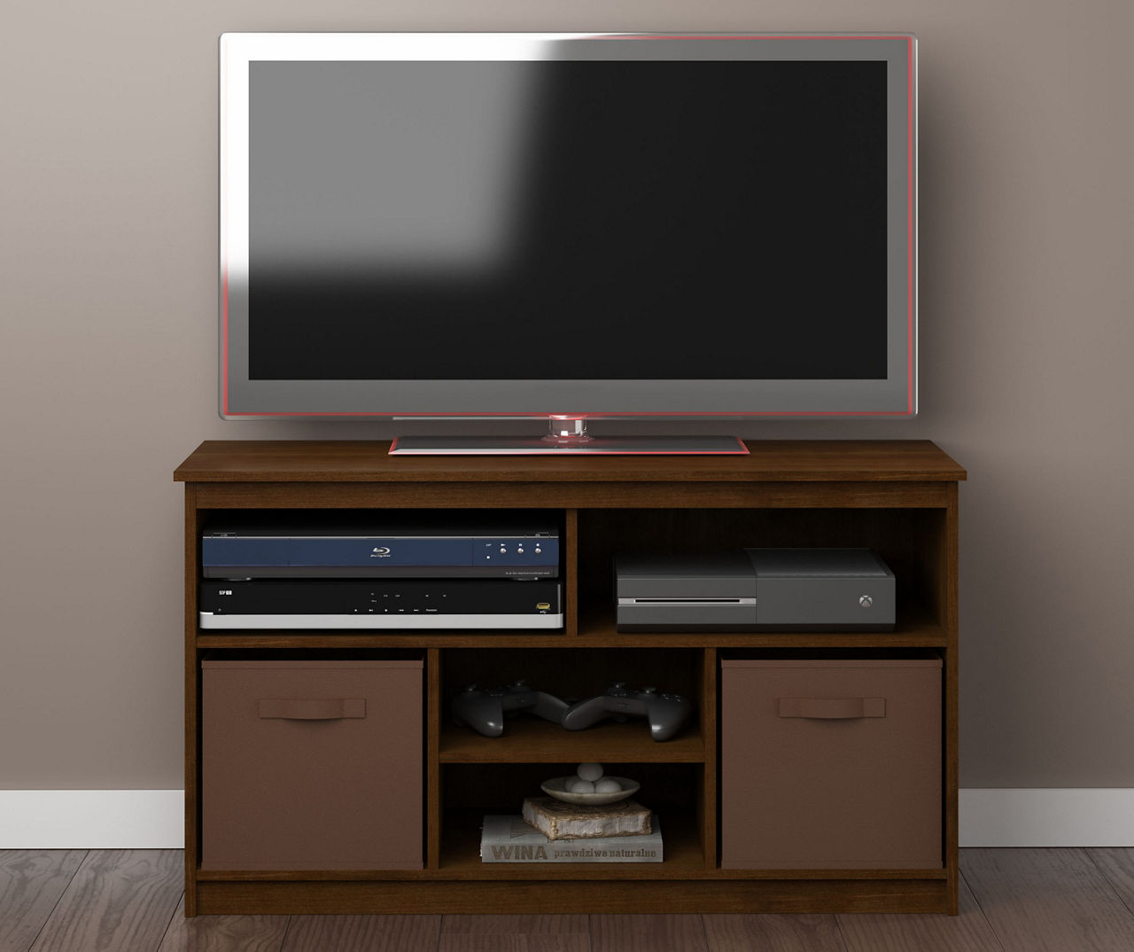 Ameriwood 37" Resort Cherry TV Stand | Big Lots