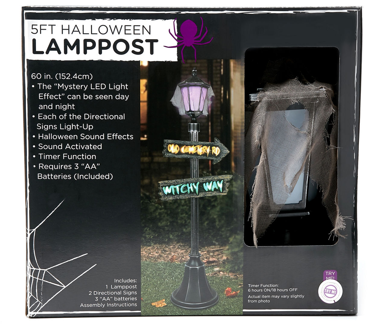 5' LED & Sound Lamp Post | Big Lots