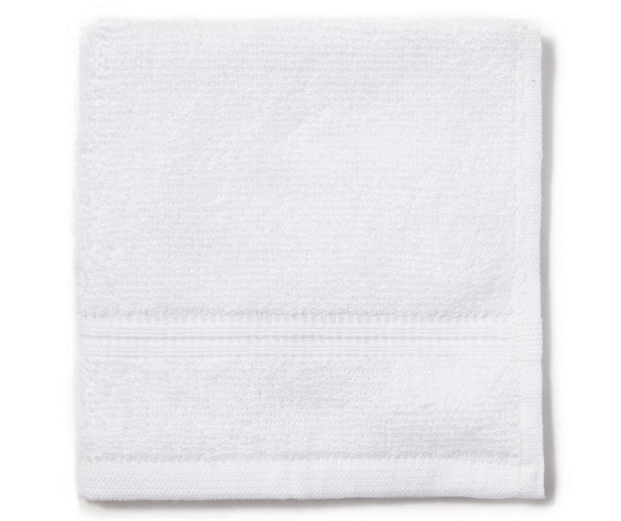 Just Home White Wash Cloth | Big Lots