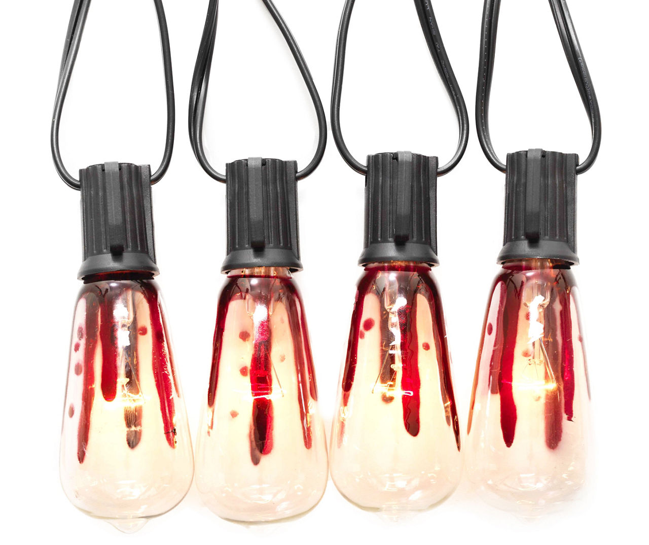 Bloody Edison Light Bulb Set, 10-Count | Big Lots