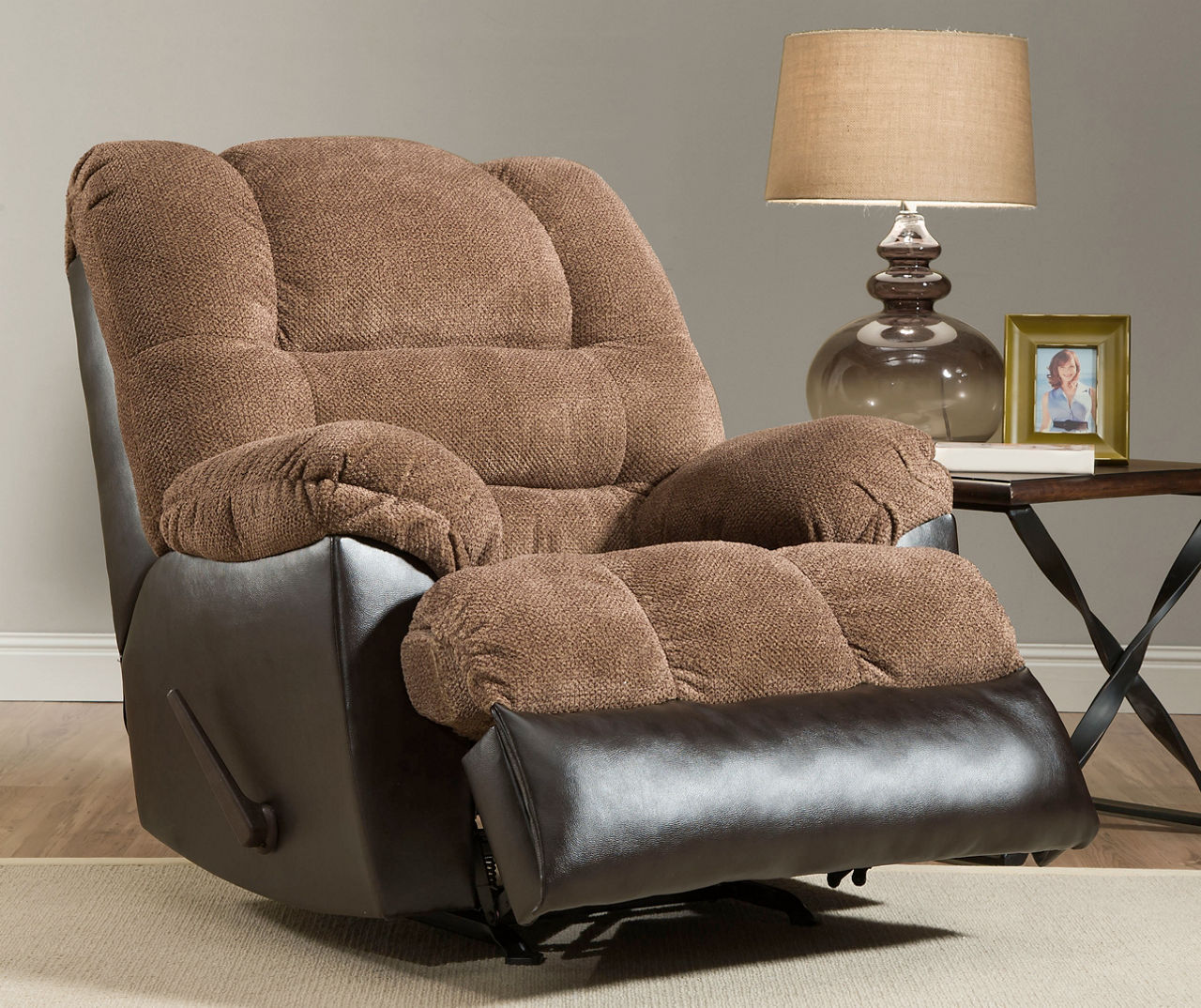 Angus Nutmeg Rocker Recliner