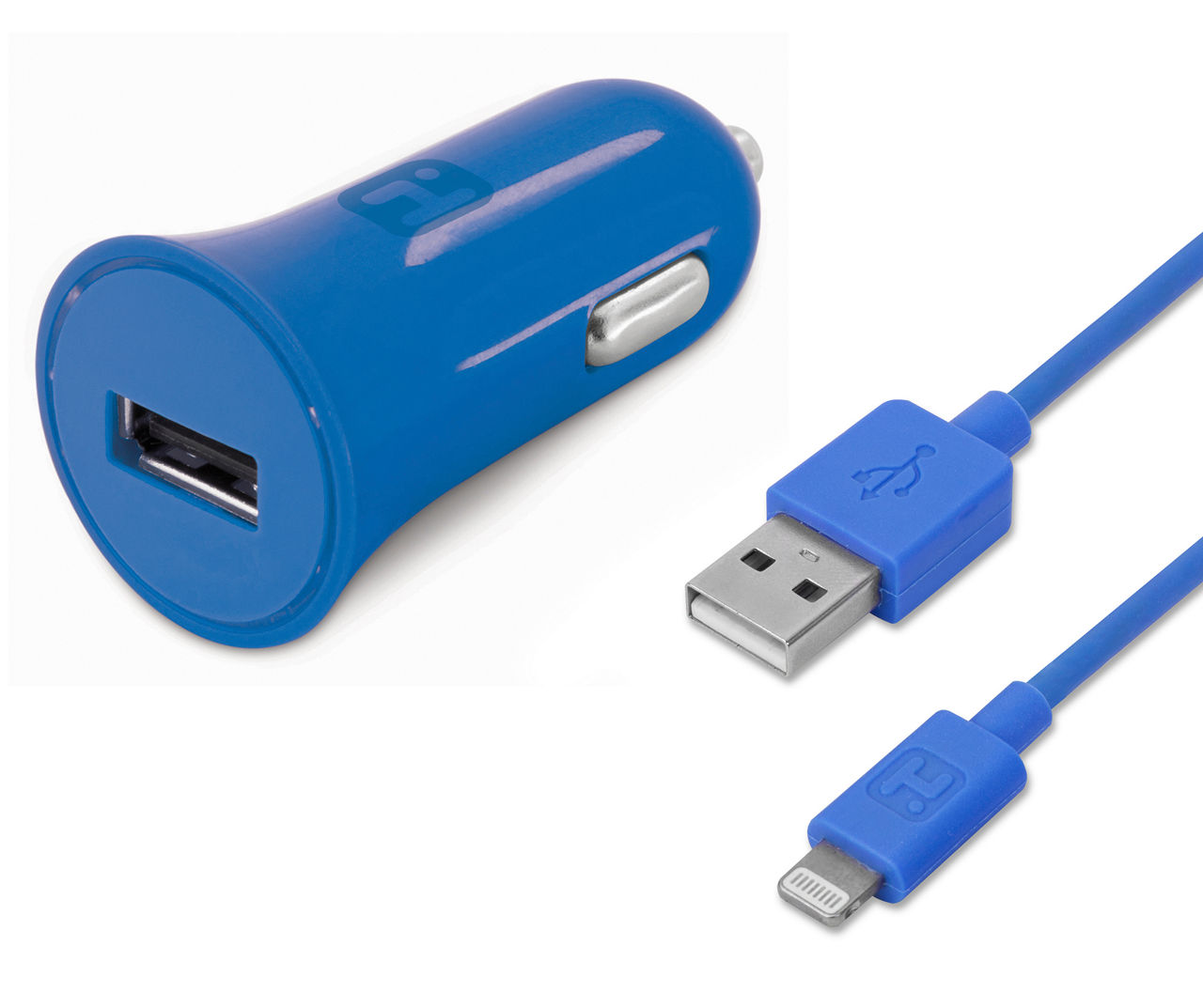 iHome Blue Car Charger with Lightning Cable | Big Lots