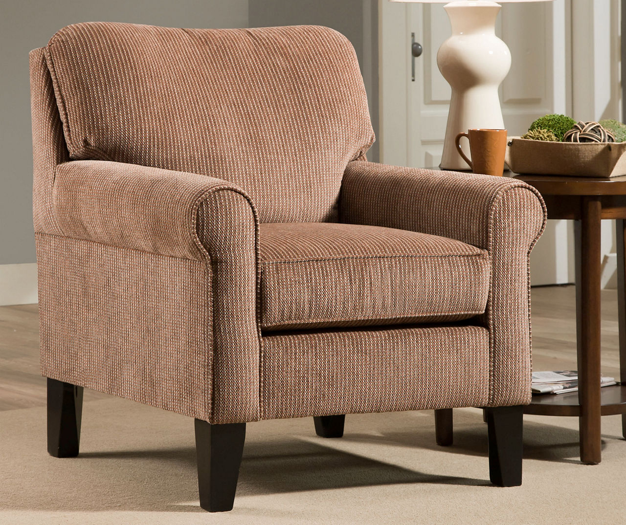 Mega Cinnamon Accent Chair