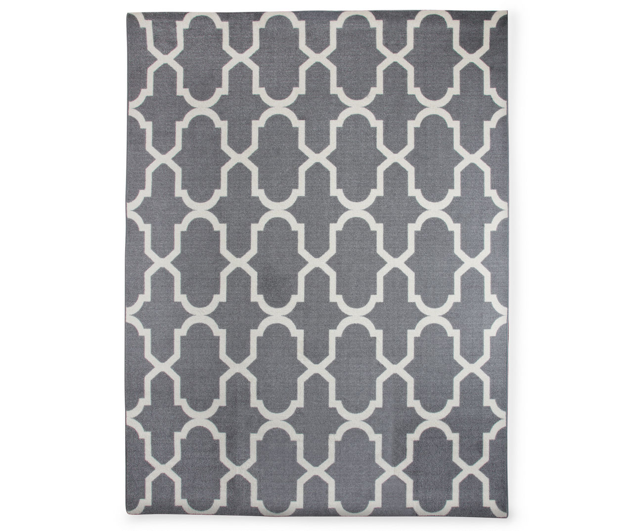 Living Colors Maples Collection Gray Tile Rugs | Big Lots